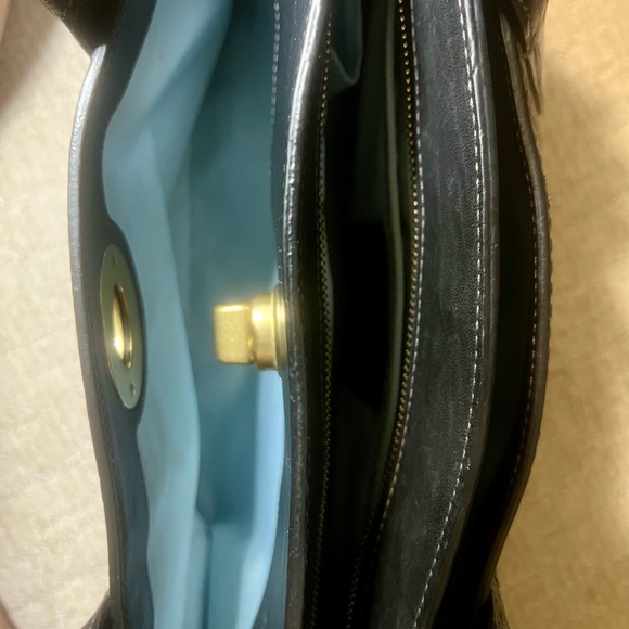 Coach | Bags | Coach Madeline Black Leather Bag Authentic | Poshmark